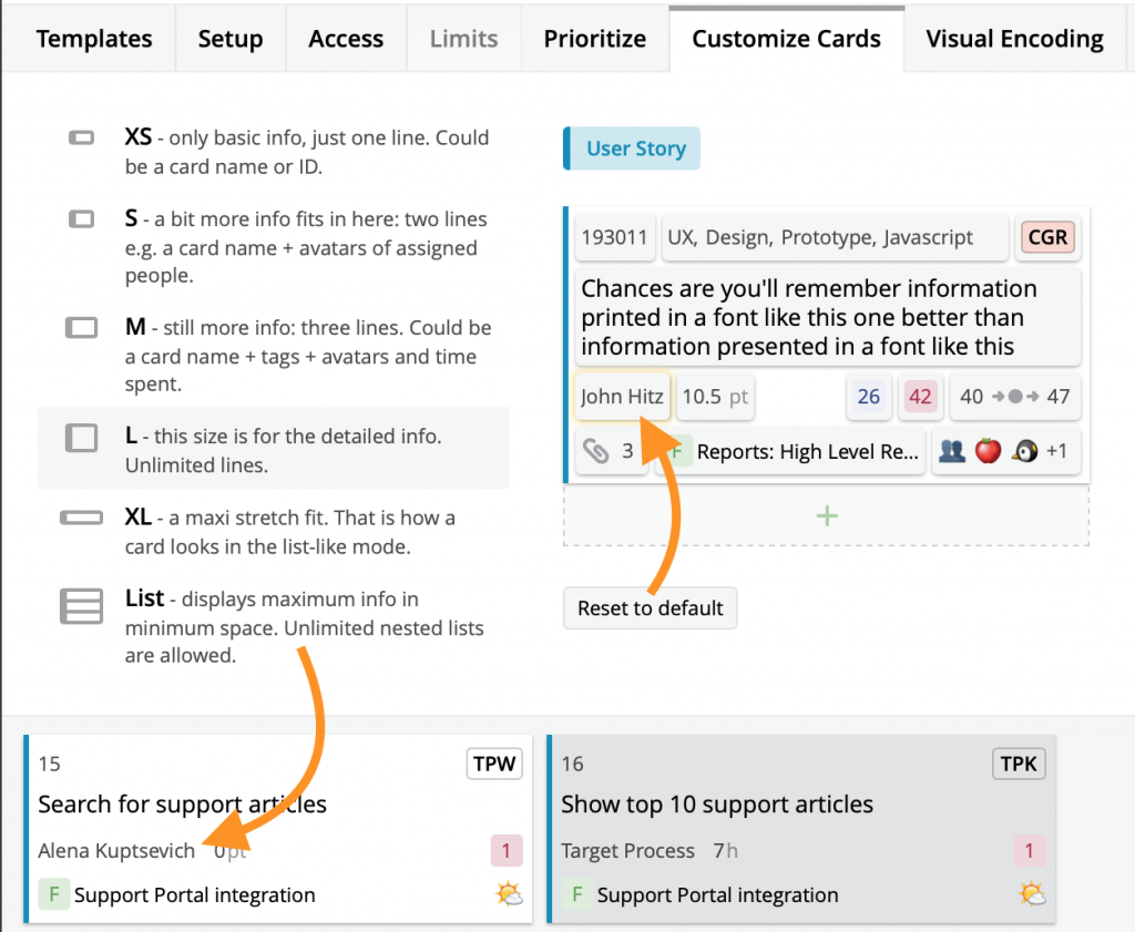 Custom Unit Creator Full Name | Targetprocess - Enterprise Agility Solution