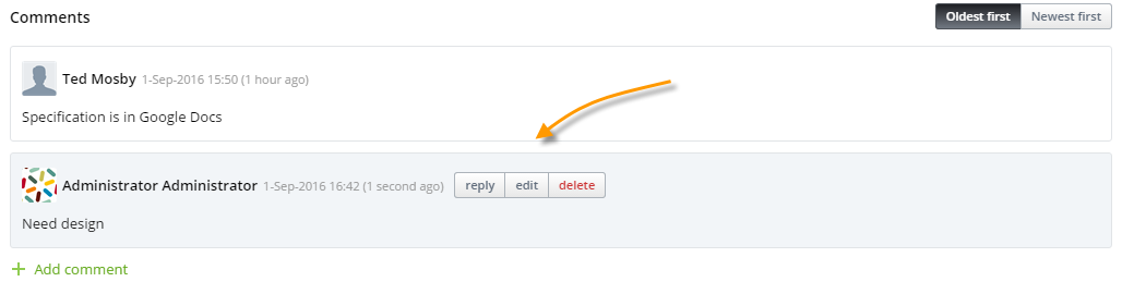 How to Communicate with Users Using Comments and Emails | Targetprocess - Enterprise Agility ...