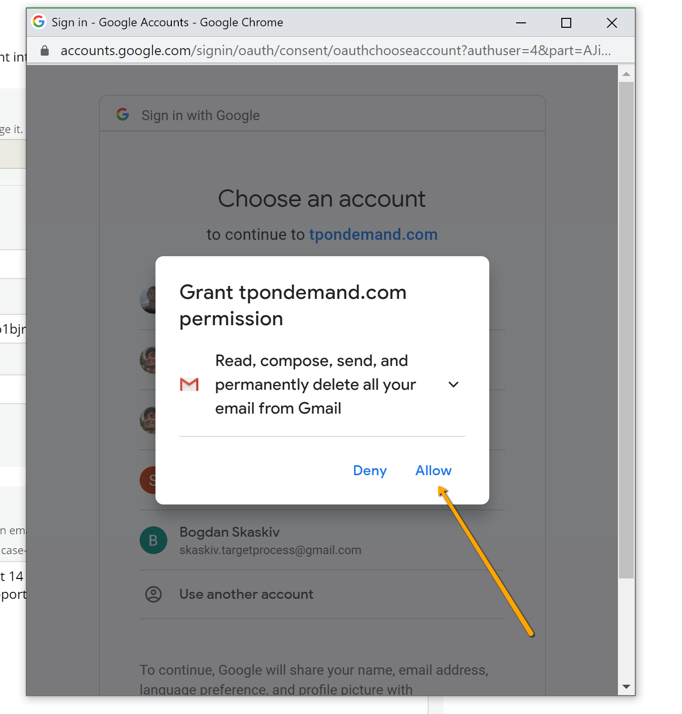 How to configure Google OAuth for Email Integration Plugin | Targetprocess - Enterprise Agility ...
