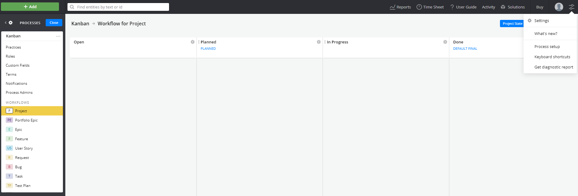 Process Admins | Targetprocess - Enterprise Agility Solution