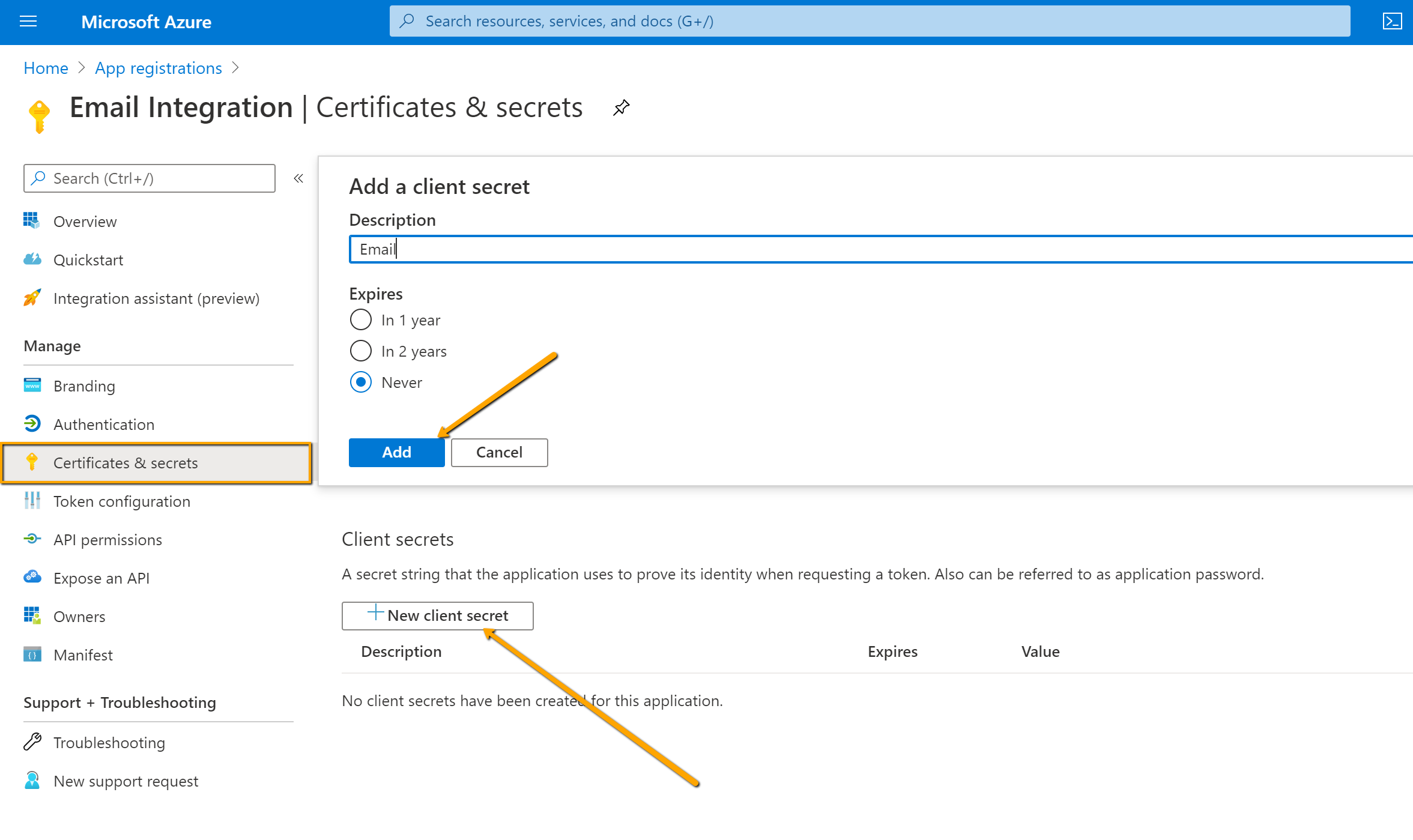 How To Configure Outlook Oauth For Email Integration Plugin Targetprocess Enterprise Agility