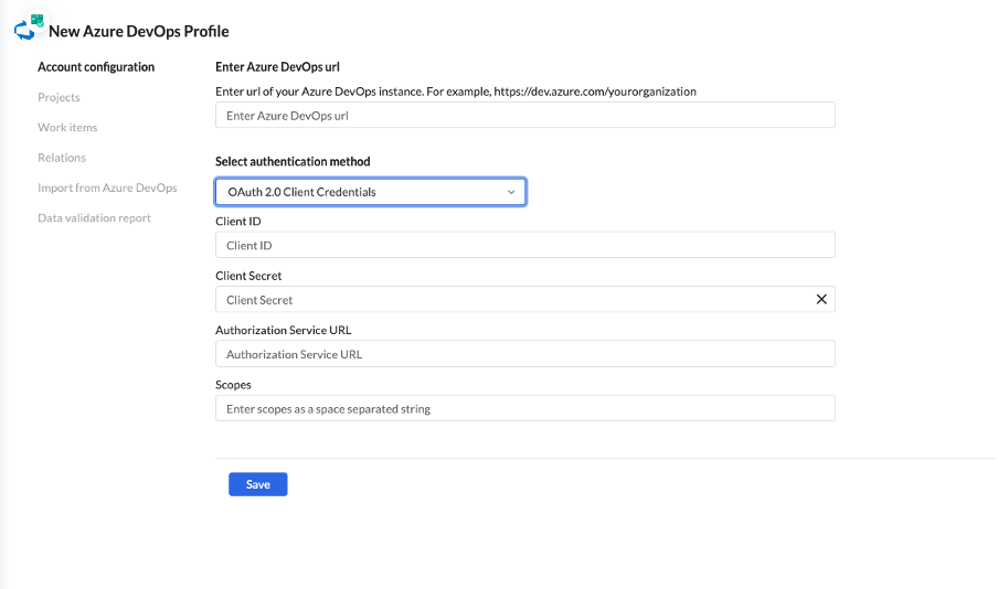 Implementing OAuth 2.0 Client Credentials Flow for Azure DevOps Integration | Targetprocess ...