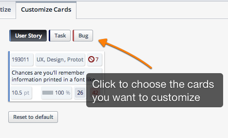 Customize cards on Boards and Lists | Targetprocess - Enterprise ...