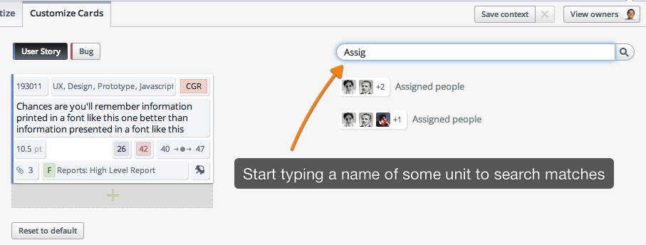 Customize cards on Boards and Lists | Targetprocess - Enterprise ...