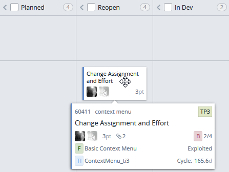 Customize cards on Boards and Lists | Targetprocess - Enterprise ...