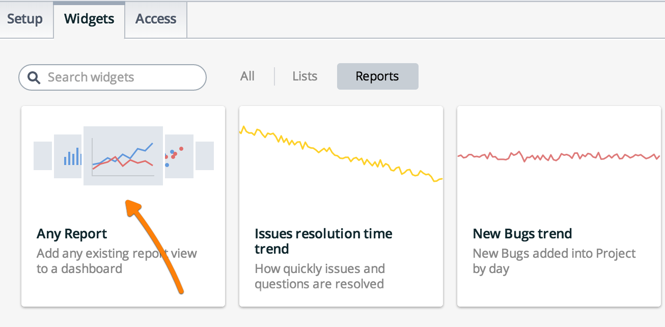 How to Embed Views and Reports to Dashboards | Targetprocess ...