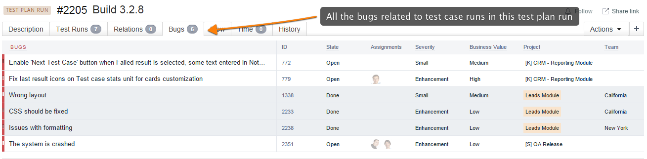 Test Case Runs and Test Plan Runs creation and execution ...