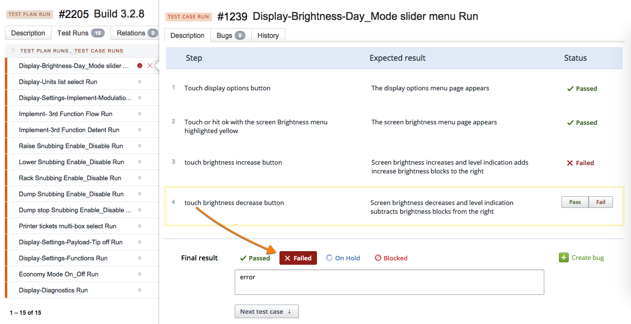 How to execute a Test Plan Run | Targetprocess - Enterprise Agility ...