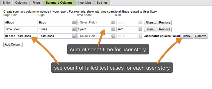 How to create a tabular report | Targetprocess - Enterprise Agility ...