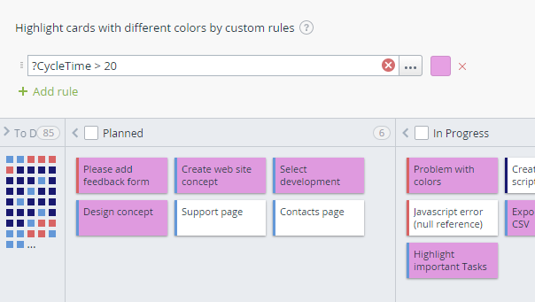 Visual Encoding | Targetprocess - Enterprise Agility Solution