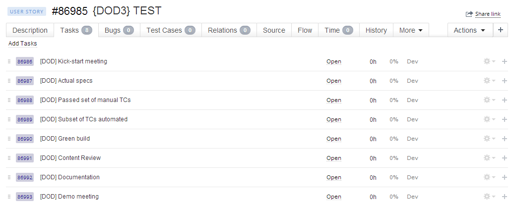 How to prepopulate a work item with tasks based on a template ...