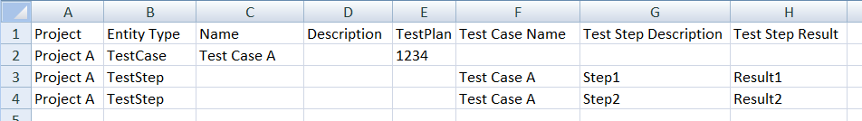 How To Import Test Cases And Test Steps From A Csv File Targetprocess Enterprise Agility